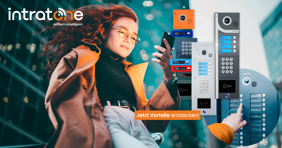 Gegensprechanlagen von Intratone – komfortabel, nachhaltig und ...