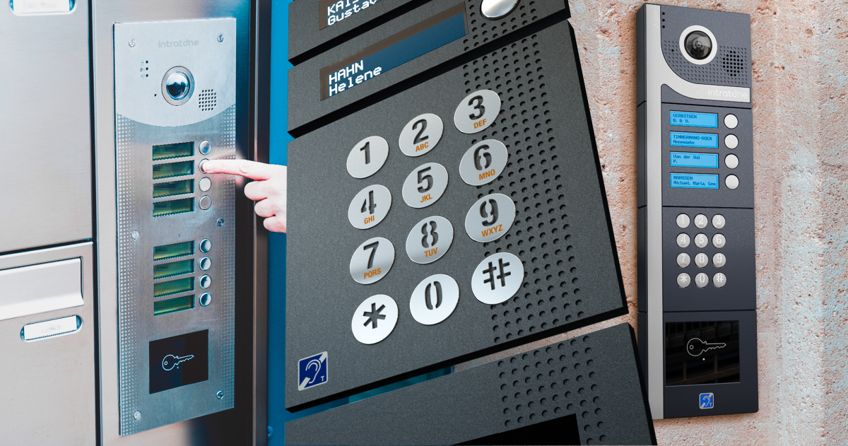 Gegensprechanlagen von Intratone – komfortabel, nachhaltig und ...